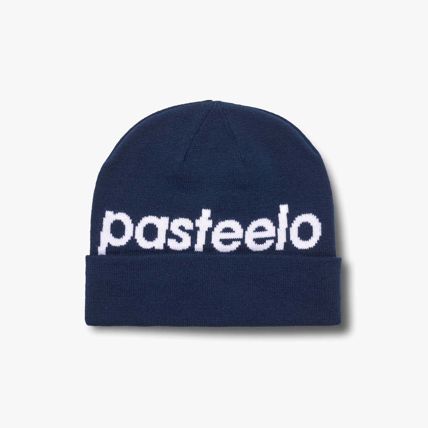 SCRIPT BEANIE - NAVY – Pasteelo