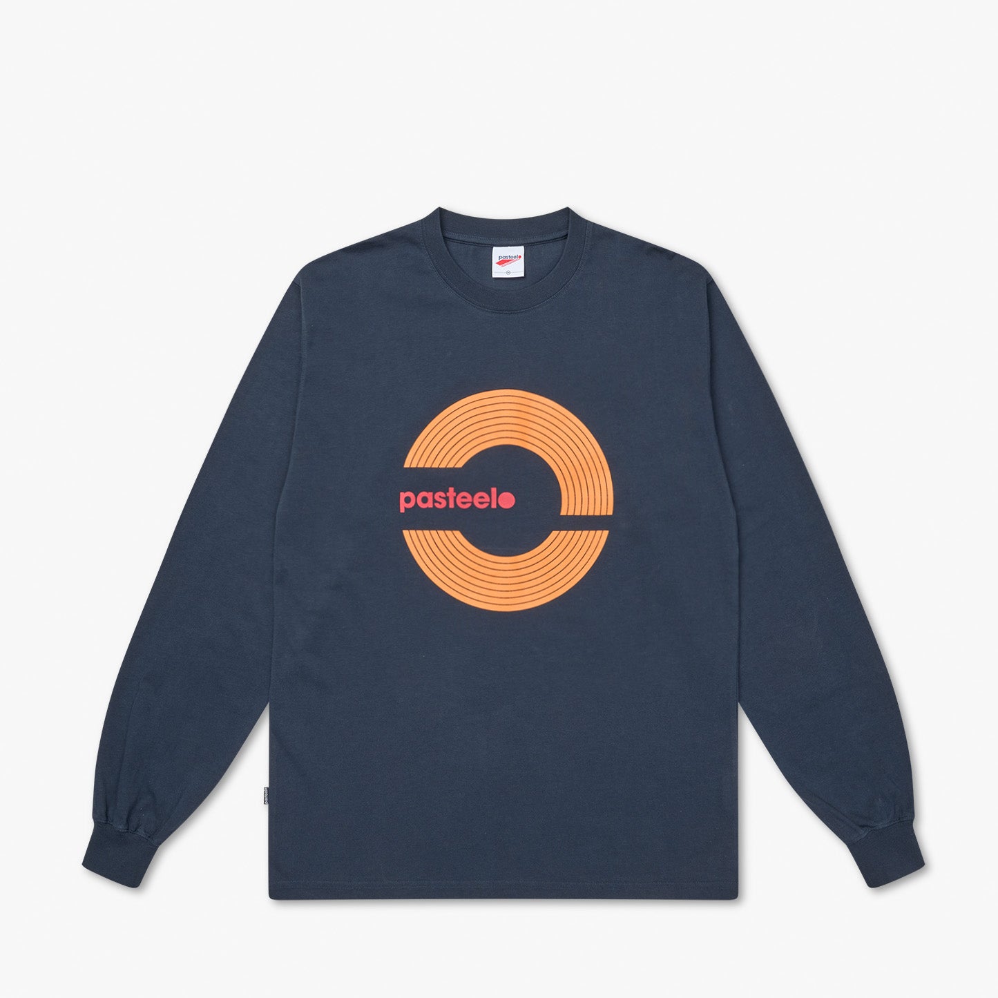 GROOVES TEE L/S - NAVY – Pasteelo