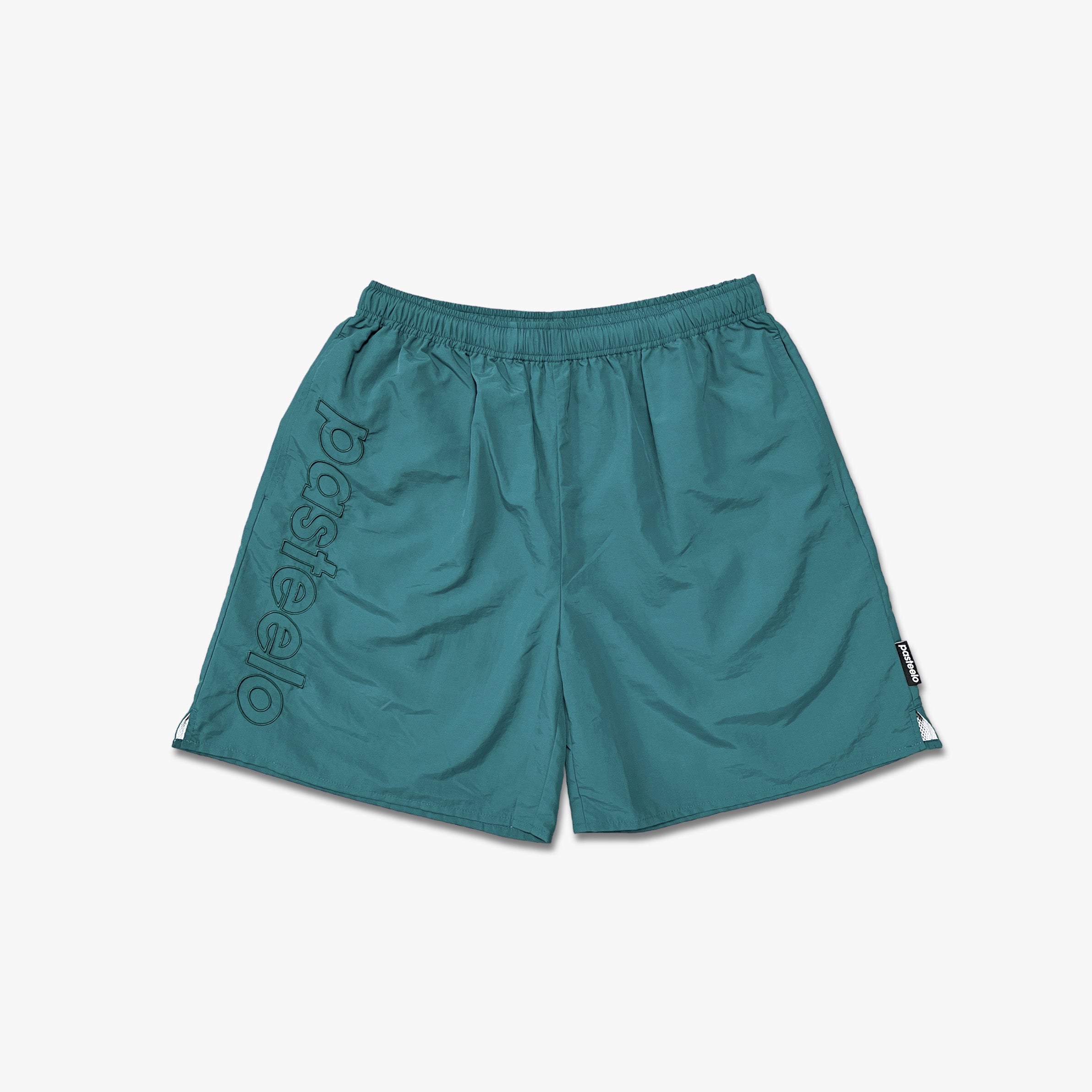 SCRIPT ACTIVE SHORTS - DARK TEAL – Pasteelo