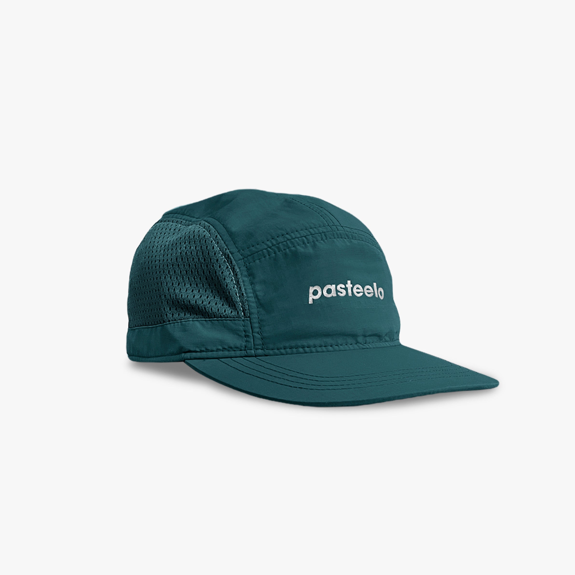 SPORTS 5 PANEL CAP - DARK TEAL – Pasteelo