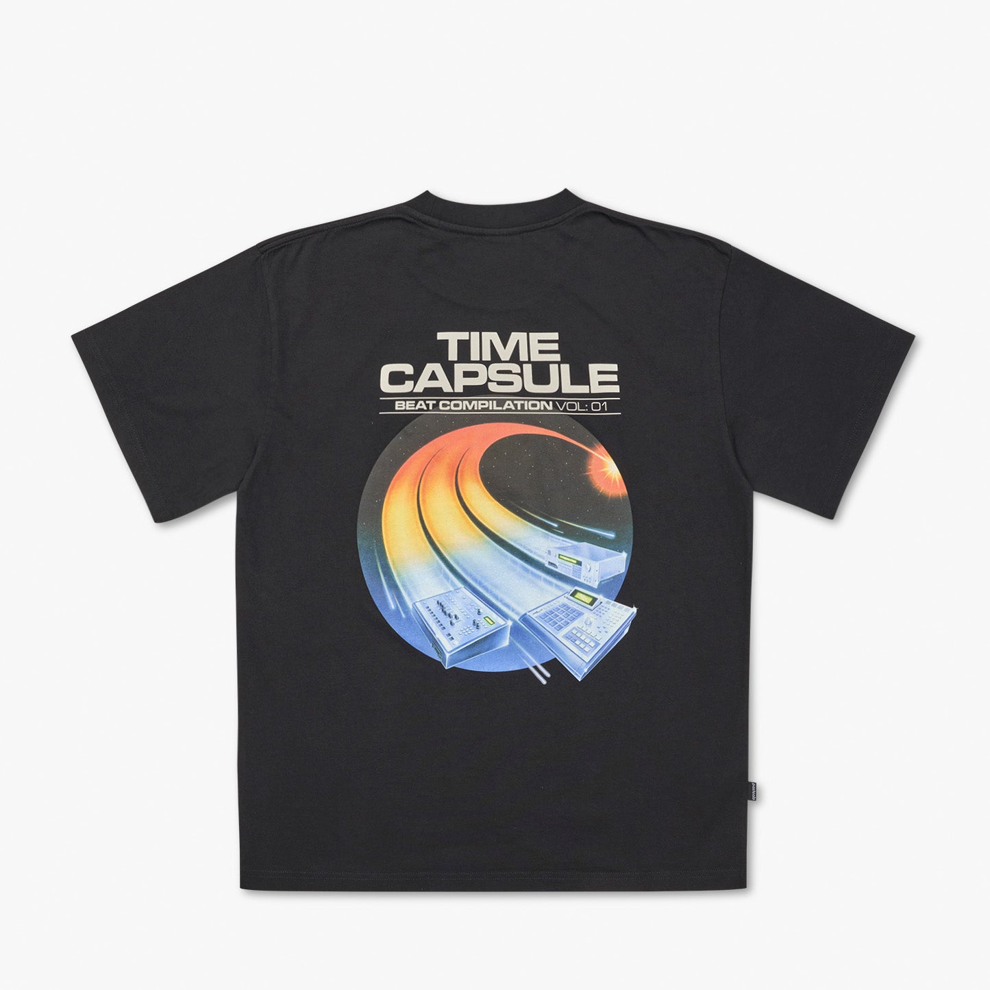 TIME CAPSULE TEE - BLACK – Pasteelo