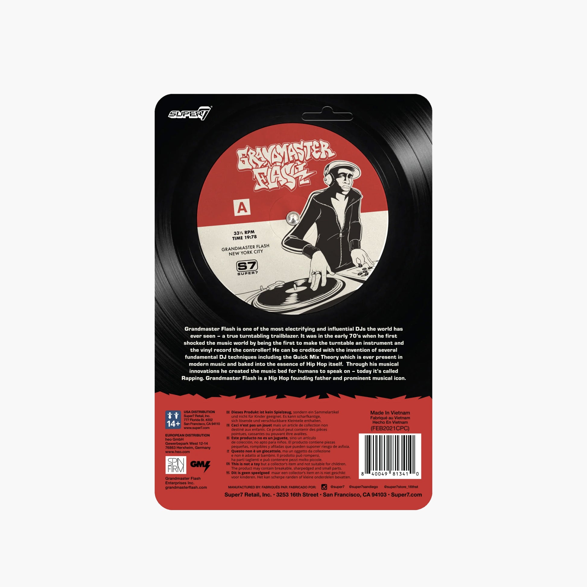 SUPER7 - GRANDMASTER FLASH – Pasteelo