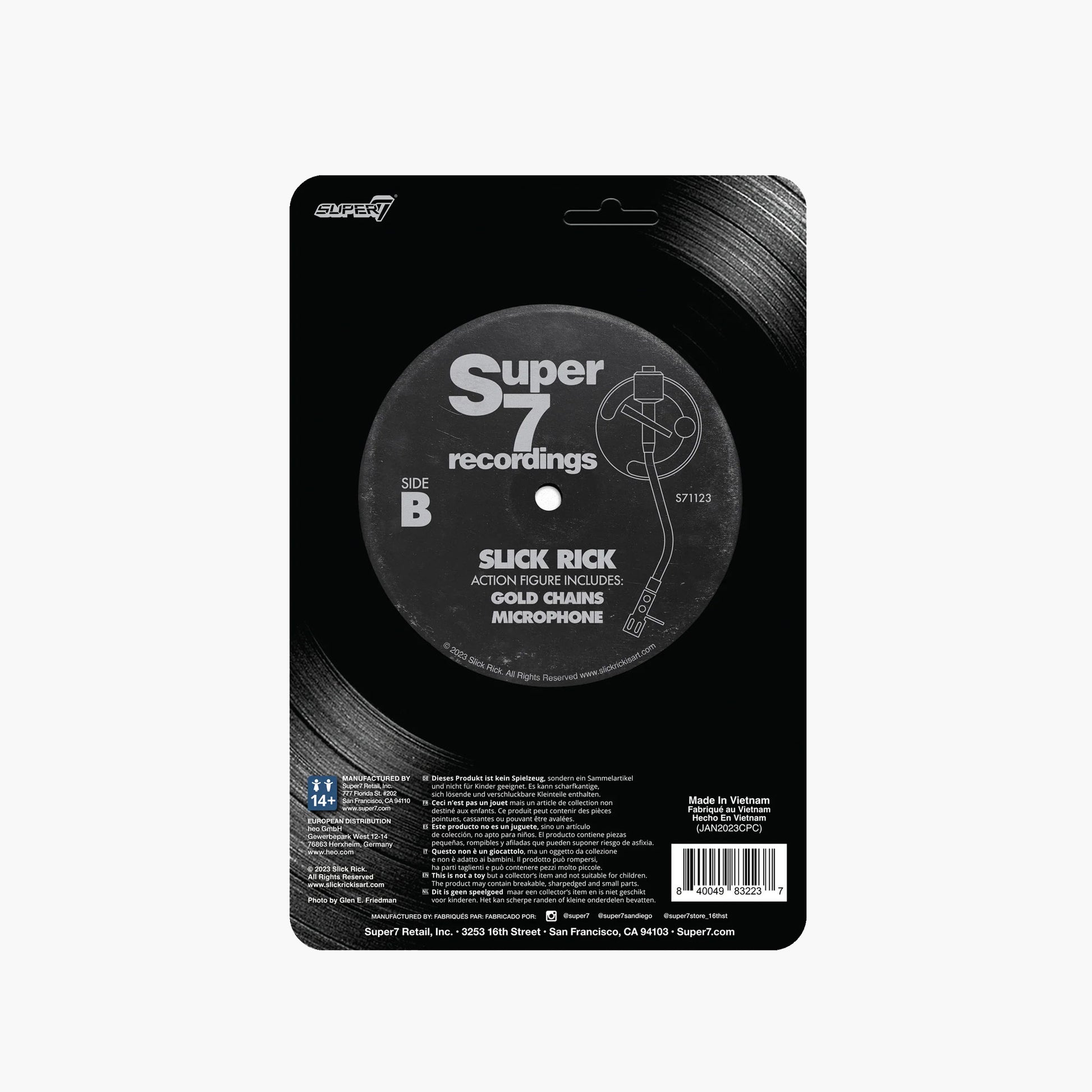 SUPER7 - SLICK RICK – Pasteelo